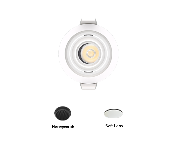 Residential LED recessed downlight